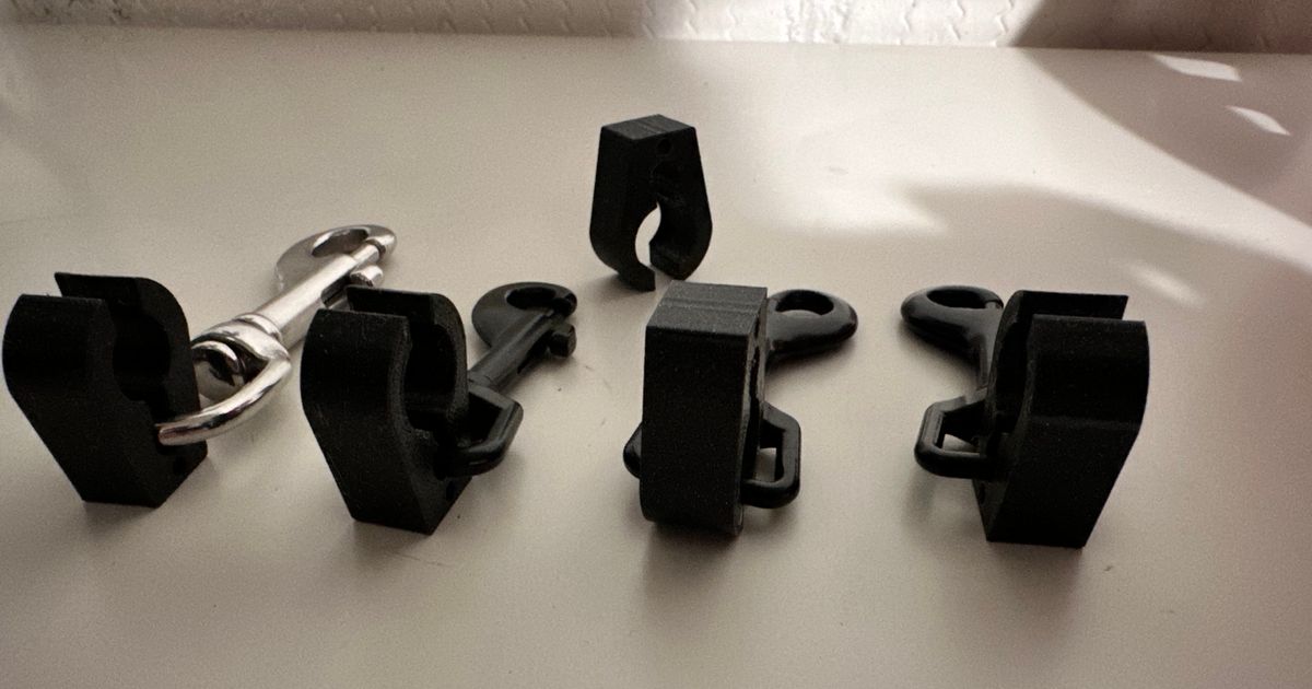 Sidemount breakaway connector clip by godstone | Download free STL ...