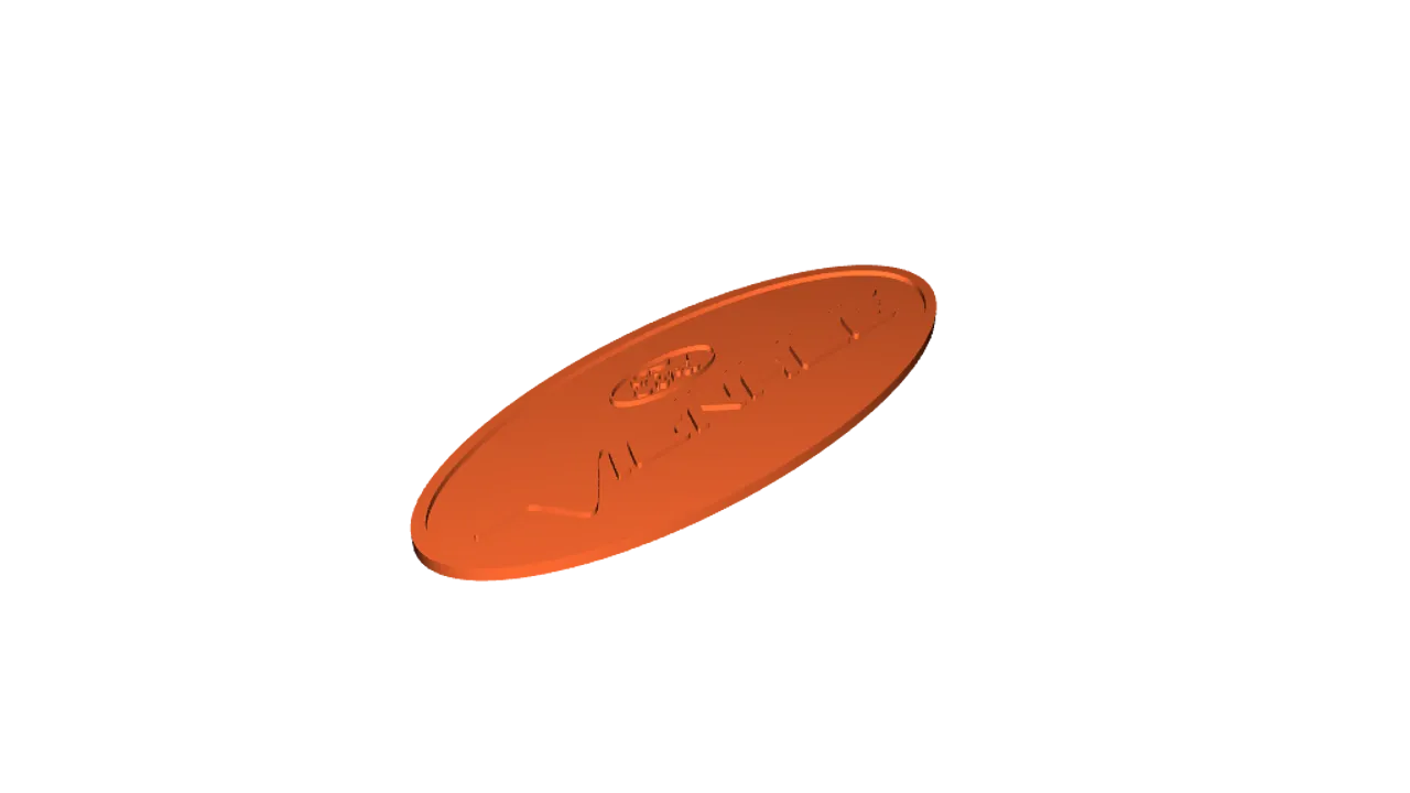 Ford Vignale logo by faris.ibrisevic | Download free STL model ...