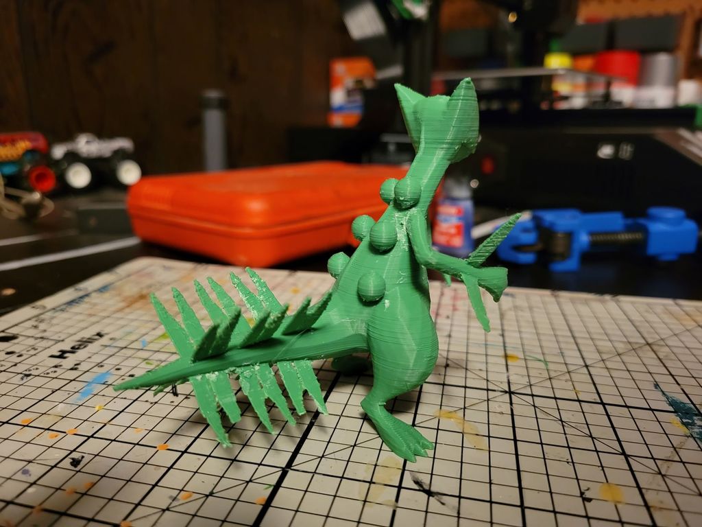 Sceptile Figurine by Rextruction | Download free STL model | Printables.com