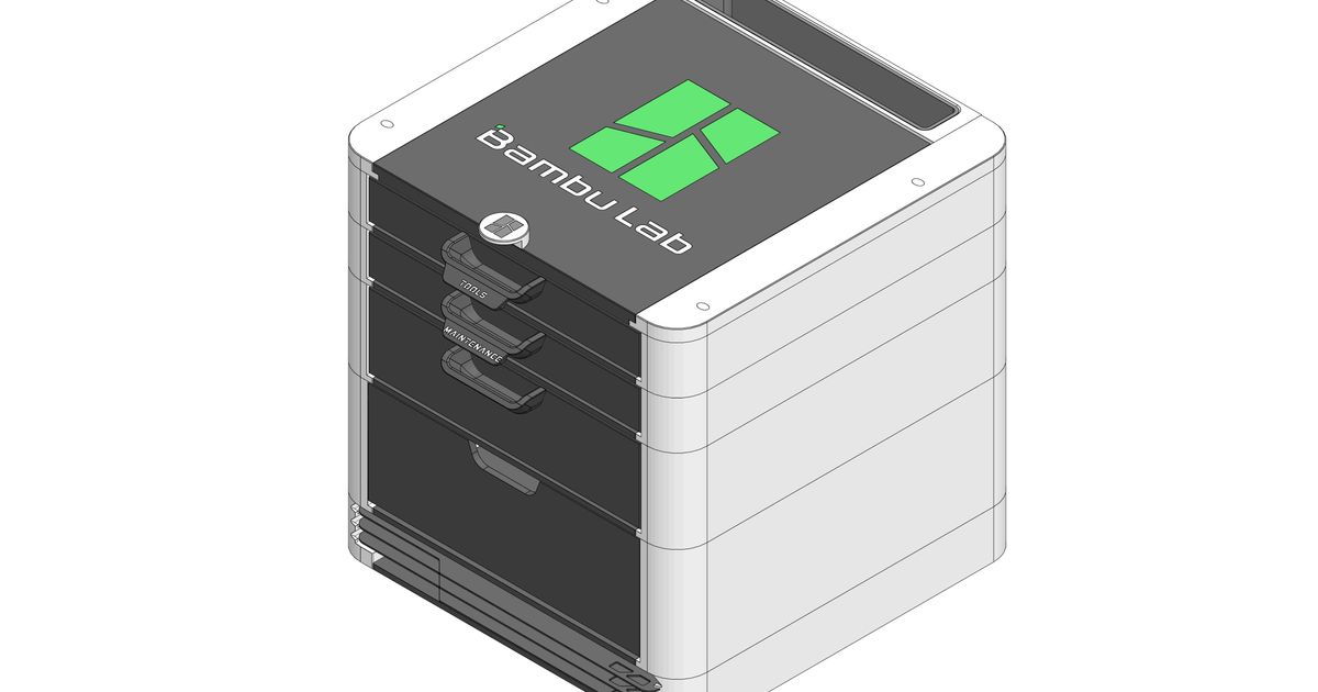 [BaBo] top lid module bin by Willi | Download free STL model ...