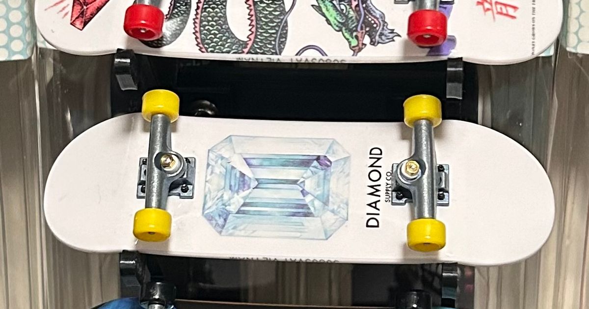 Fingerboard Display Rack by Absent-Minded | Download free STL model ...