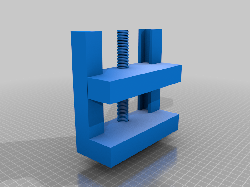 Quick To Print Large Vice by carter_383 | Download free STL model ...