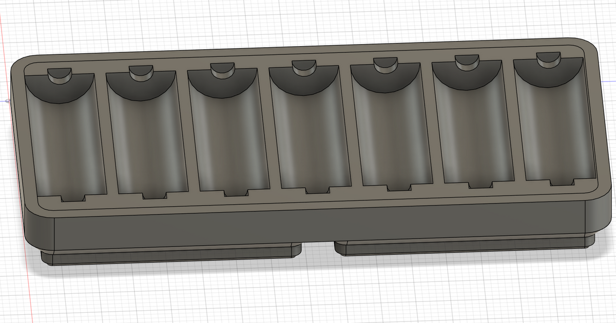 Gridfinity Singer 28 Bobbin Holder by Dean Rumpel | Download free STL ...