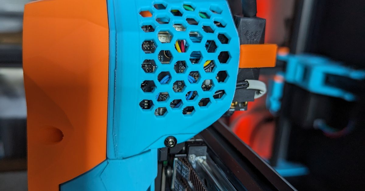 Voron Stealthburner PCB Cable Cover (LDO version) by PlasticBurner ...