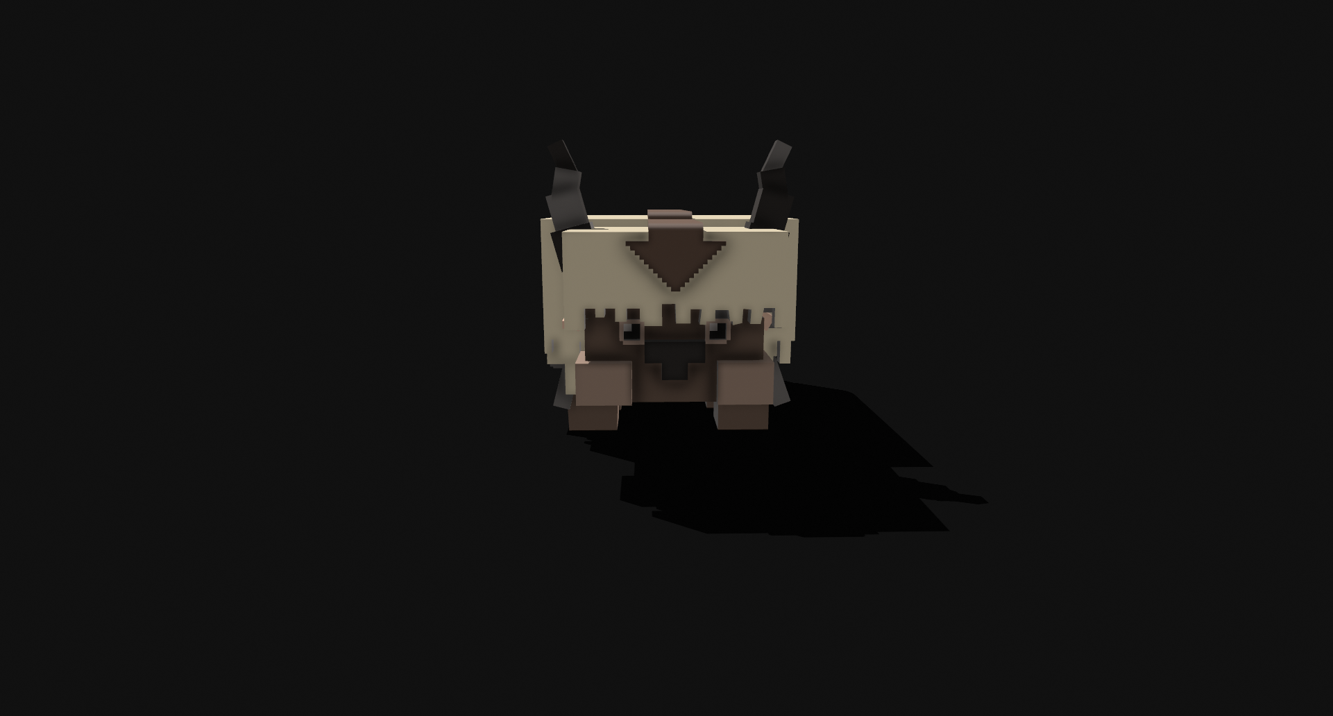 Blocky Appa by Mateo Najera Montalvo | Download free STL model ...