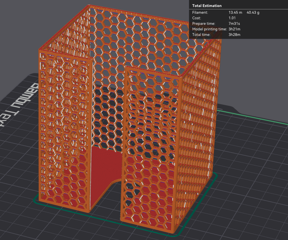 Tea bag holder / dispenser - hex by AAAhmed | Download free STL model ...