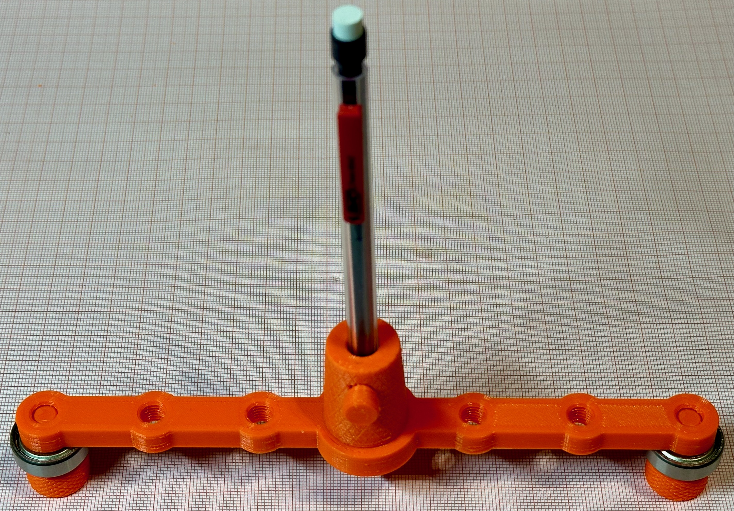 Centre marker tool set 120 and 160 mm with ball bearings and several ...