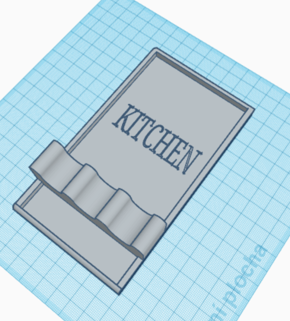 Kitchen utensil holder by 3d tisk - Sam | Download free STL model ...