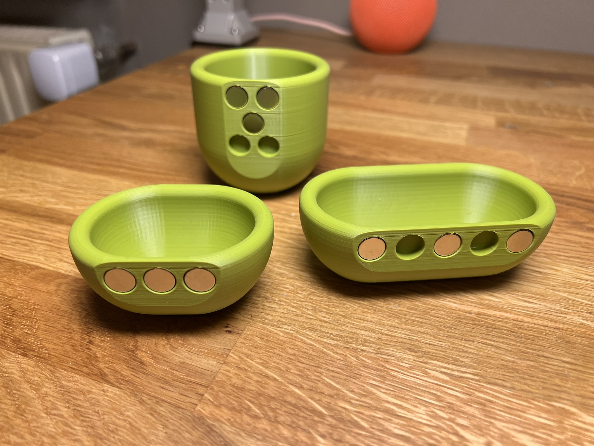 Magnetic Bowls by Extruterrestrial | Download free STL model ...