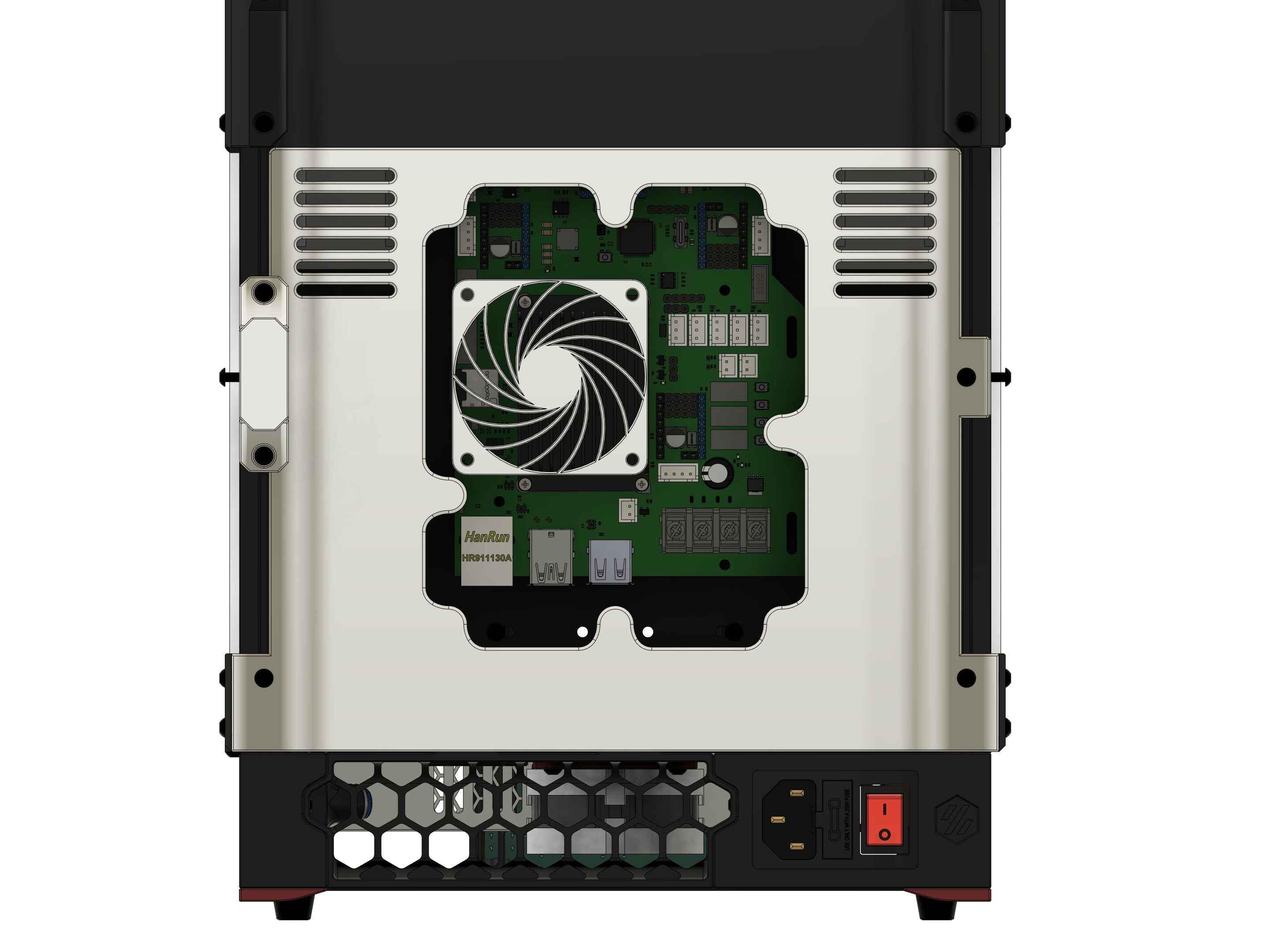 Magnetic Back Cover for VORON 0.2 with the Catalyst board by PRINTING ...
