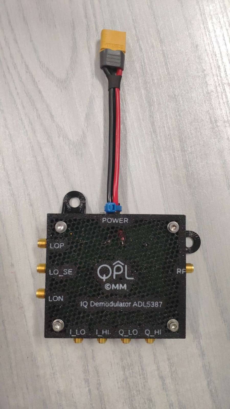 Box for IQ Demodulator Analog ADL5387 by misimik | Download free STL ...