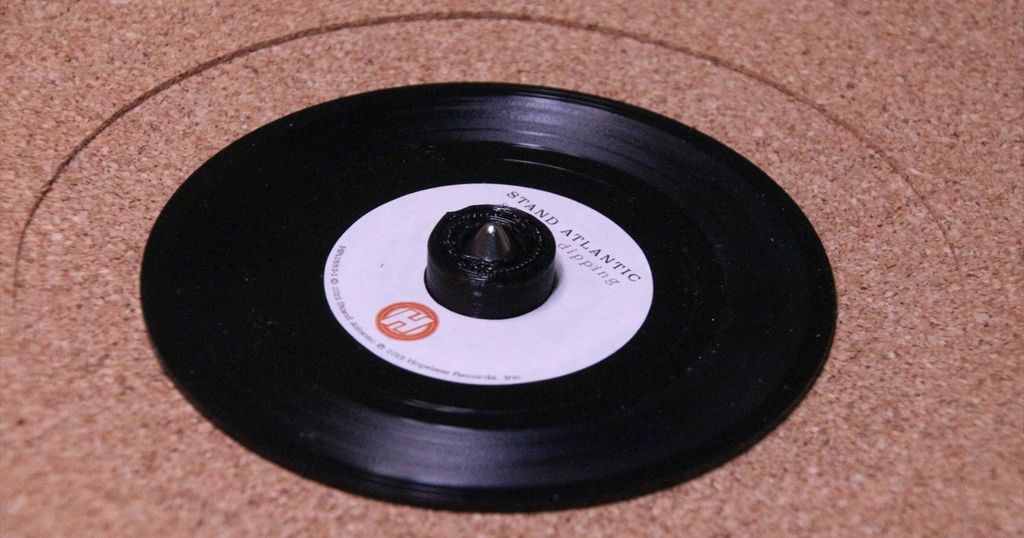 triple Inchophone to vinyl adapter by frannyd | Download free STL model ...