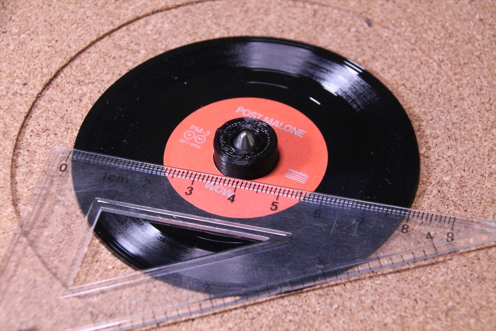 triple Inchophone to vinyl adapter by frannyd | Download free STL model ...