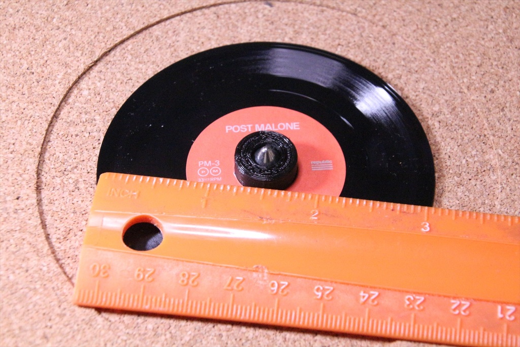 triple Inchophone to vinyl adapter by frannyd | Download free STL model ...