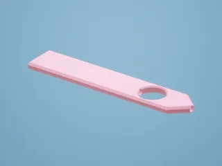 Flat pen by Treba Ales | Download free STL model | Printables.com