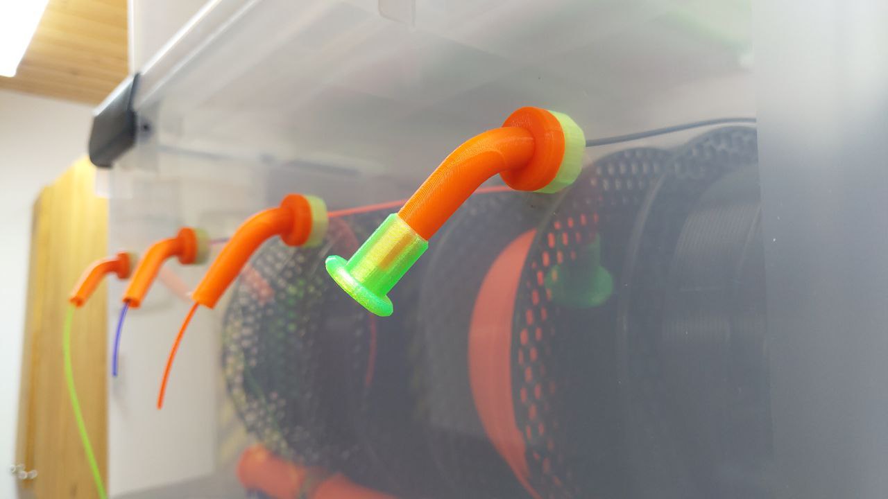 Through hole kit for Filamentboxes with grommet cup - Durchführung für ...