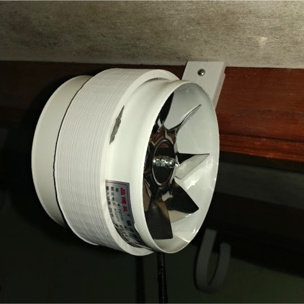 4" / 4 INCH INLINE FAN BRACKET by diystrument | Download free STL model ...