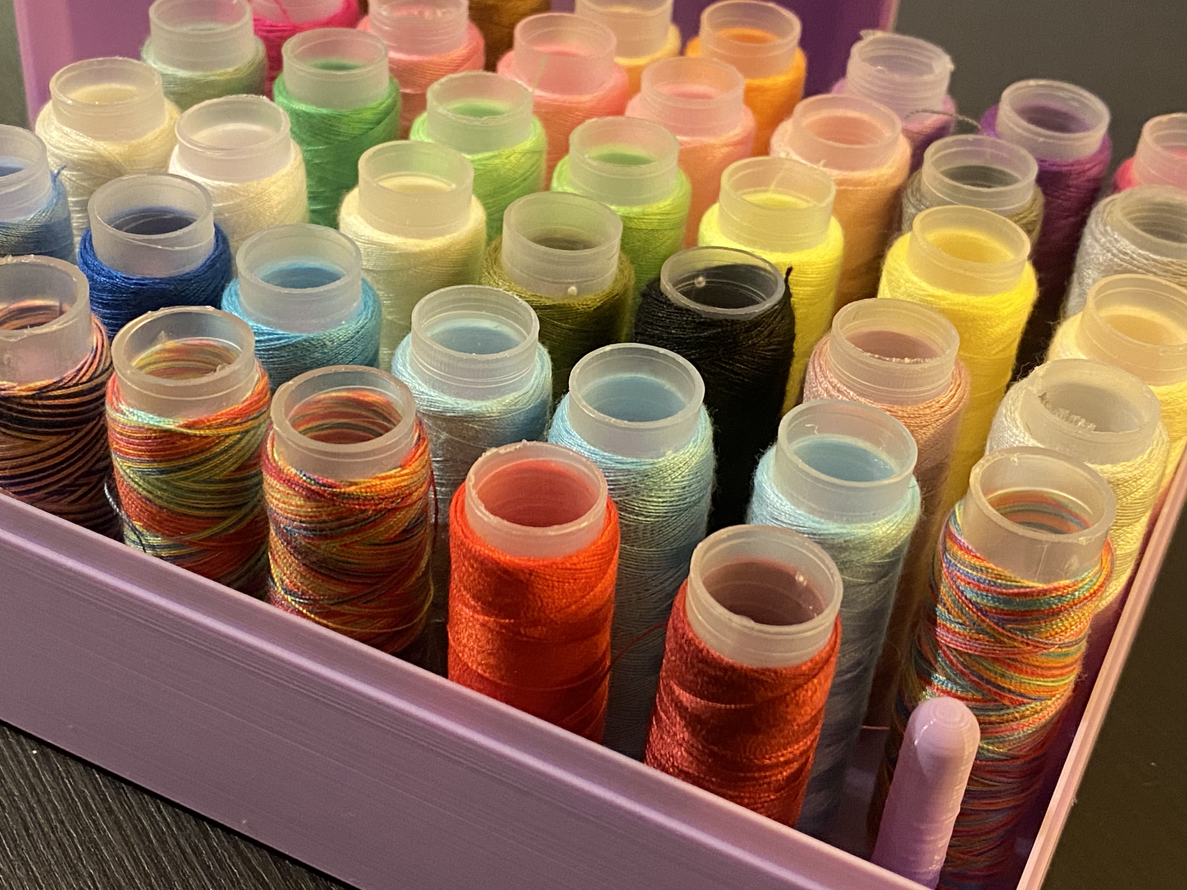 Sewing Thread Box for 42 small threads