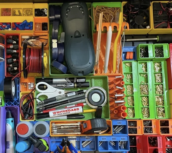 GRIDFINITY 78 PIECES by Leonardo Fusta | Download free STL model ...