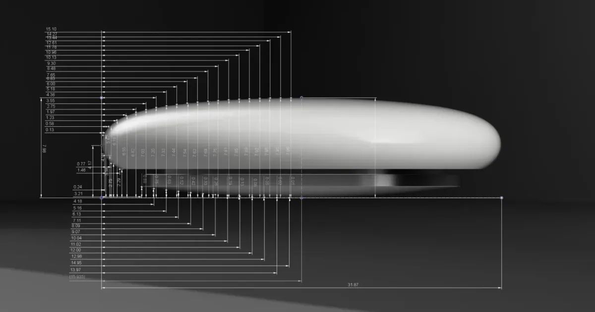 Apple AirTag Model from Official Apple Specifications by Line Arc Line ...