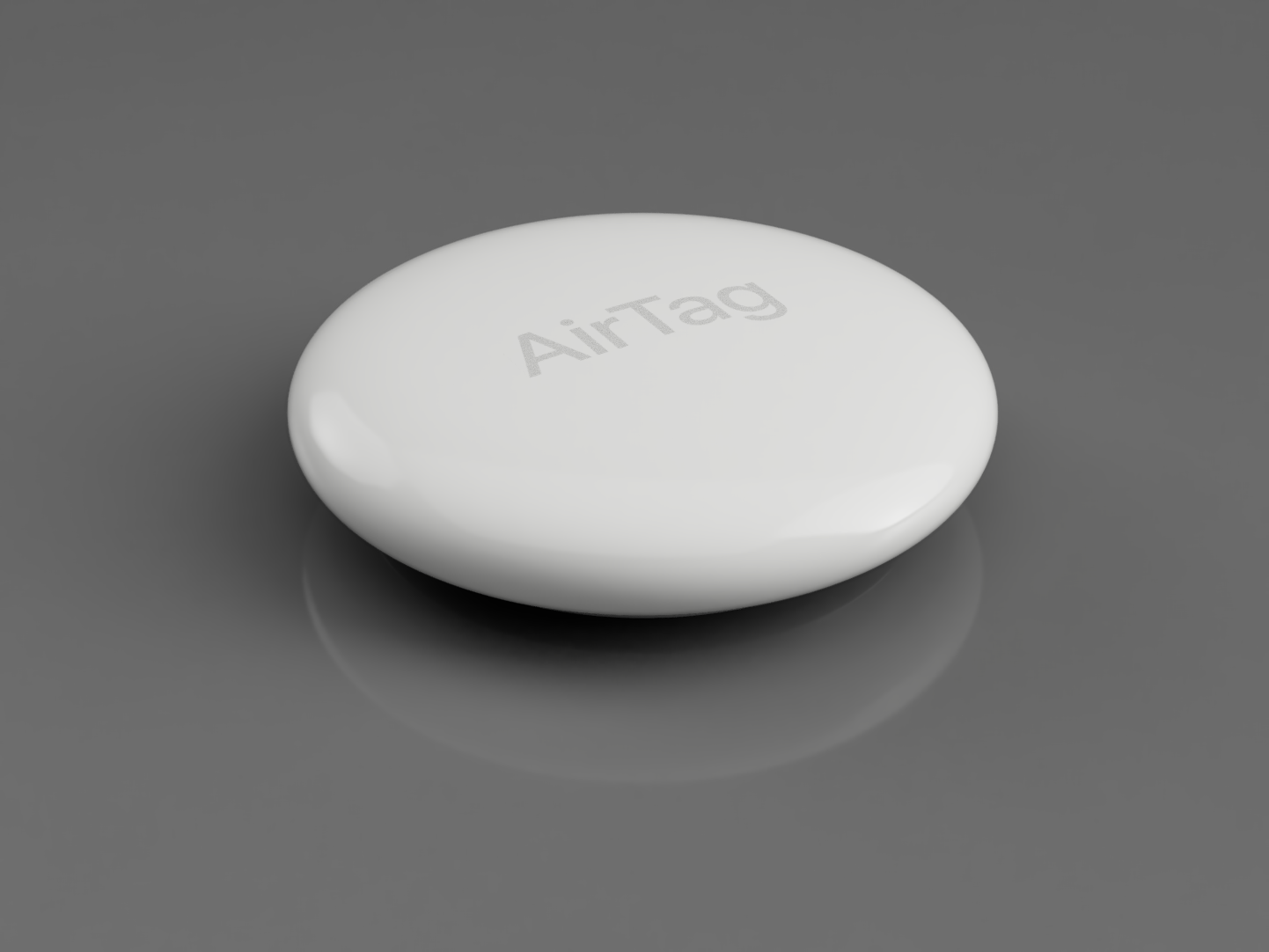 Apple AirTag Model from Official Apple Specifications by Line Arc Line ...