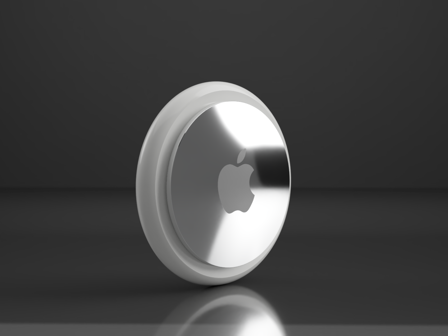 Apple AirTag Model from Official Apple Specifications by Line Arc Line ...