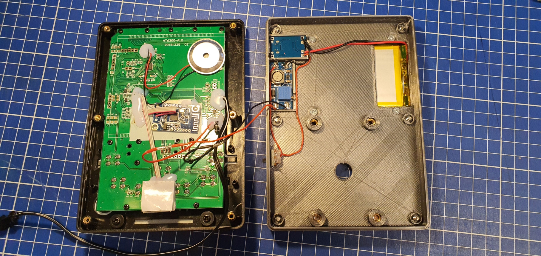 Battery pack mod Rowing Machine Sportplus SP-WR-1800 by Bente ...