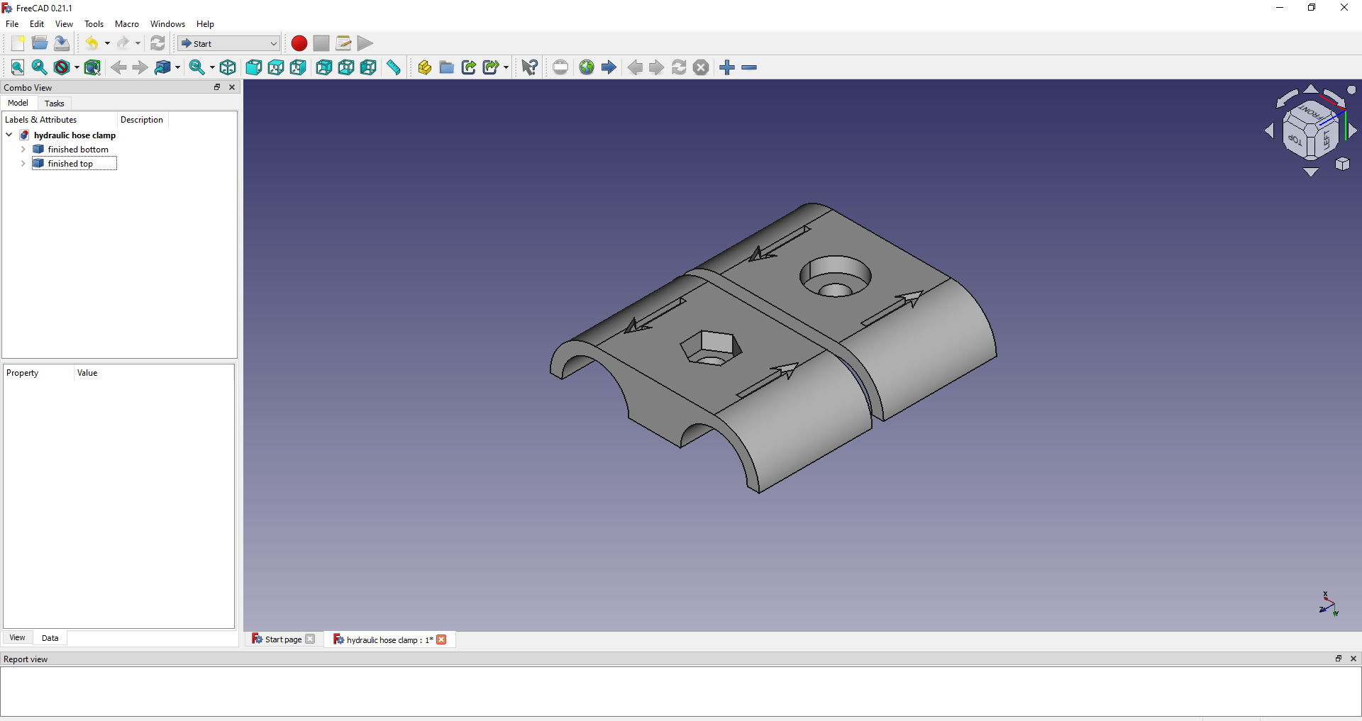 hydraulic hose clamp by GoopyDude55 | Download free STL model ...