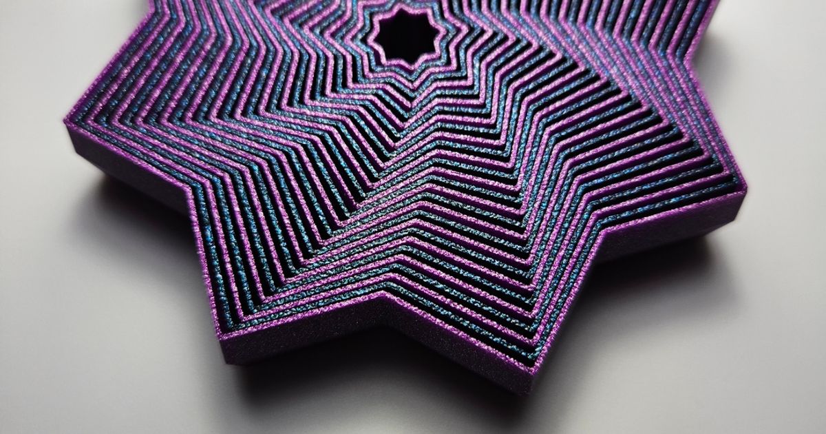 Fidget Star by 3Dprintbug | Download free STL model | Printables.com