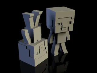 Steve by MarkGee | Download free STL model | Printables.com