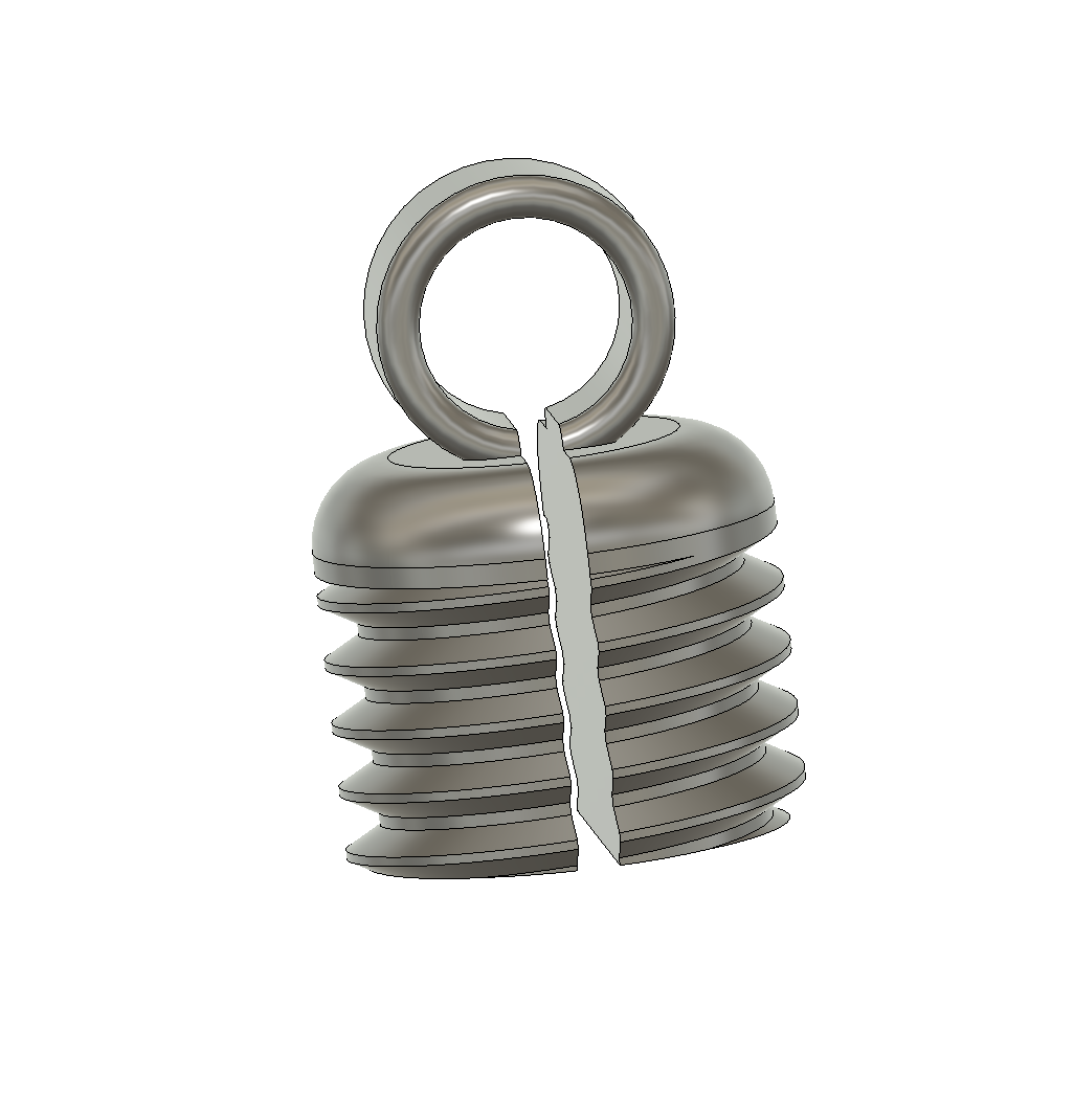 Charging cord counterweight by CHAPINONG | Download free STL model ...