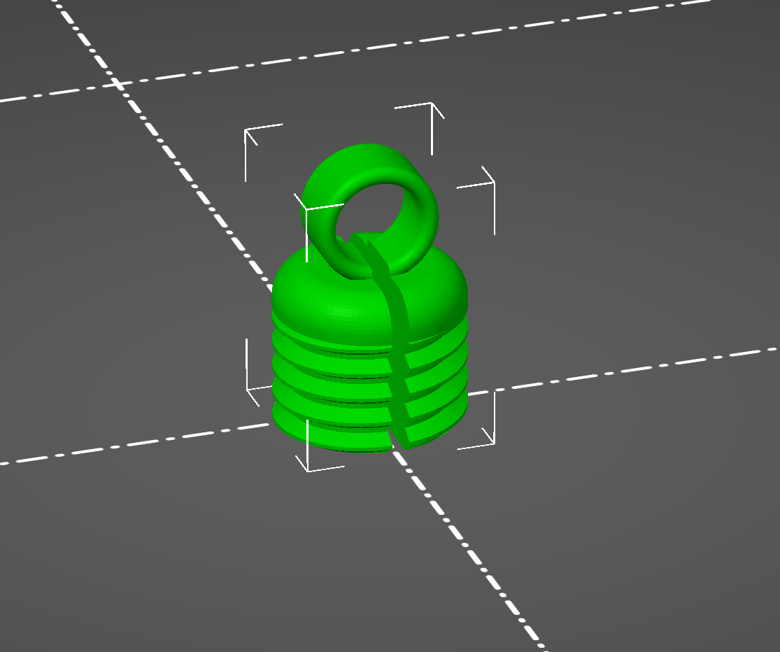 Charging cord counterweight by CHAPINONG | Download free STL model ...