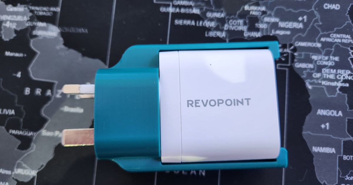 Revopoint Miraco UK plug support by SculptedLayers | Download free STL ...