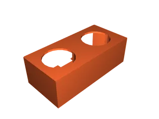 Ultrasonic sensor case (HC-SR04) by Archie Haddley-Morris | Download ...