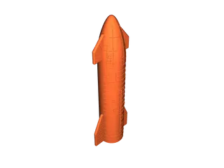 SpaceX Starship S25 by HollaDaywalker | Download free STL model ...