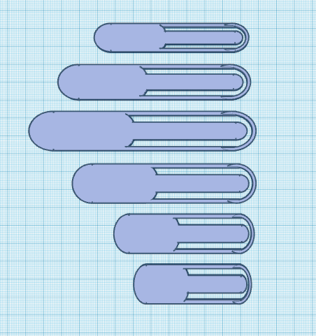 paper clip set by BunnyLover | Download free STL model | Printables.com