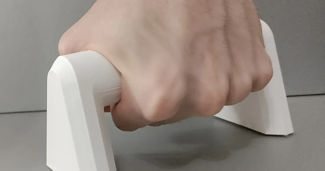 Tall Push Up Bar by Vin Weasle | Download free STL model | Printables.com