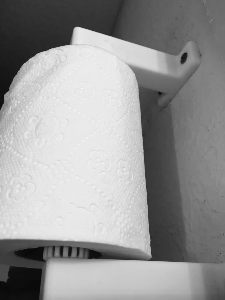Toilet tissue paper holder for bathroom fits regular & large rolls by ...