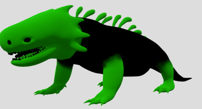 green lizard rain world by rainworldfan | Download free STL model ...