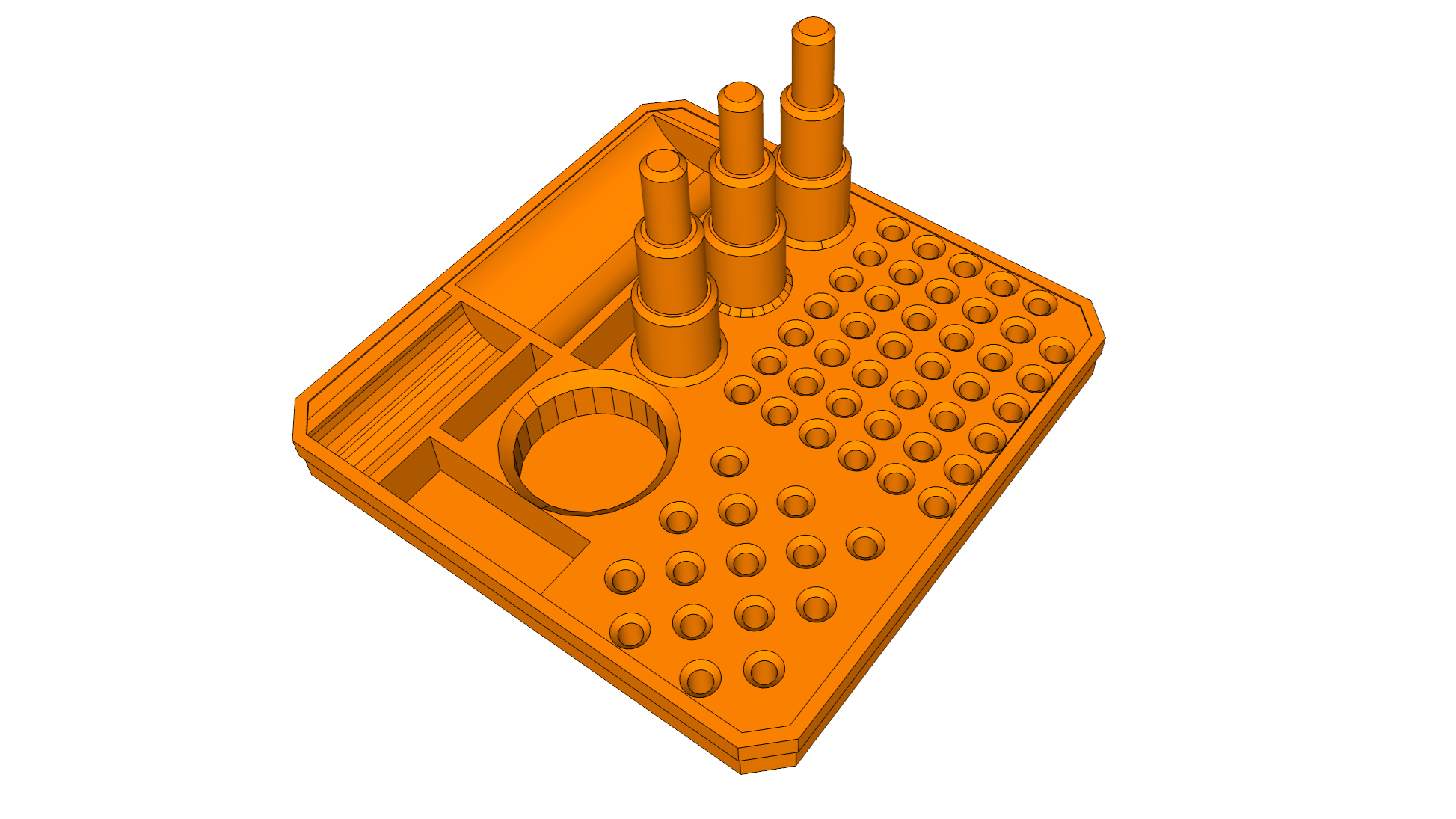 MultiBoard Bin Dremel Bit Storage by user_29903355 - MakerWorld