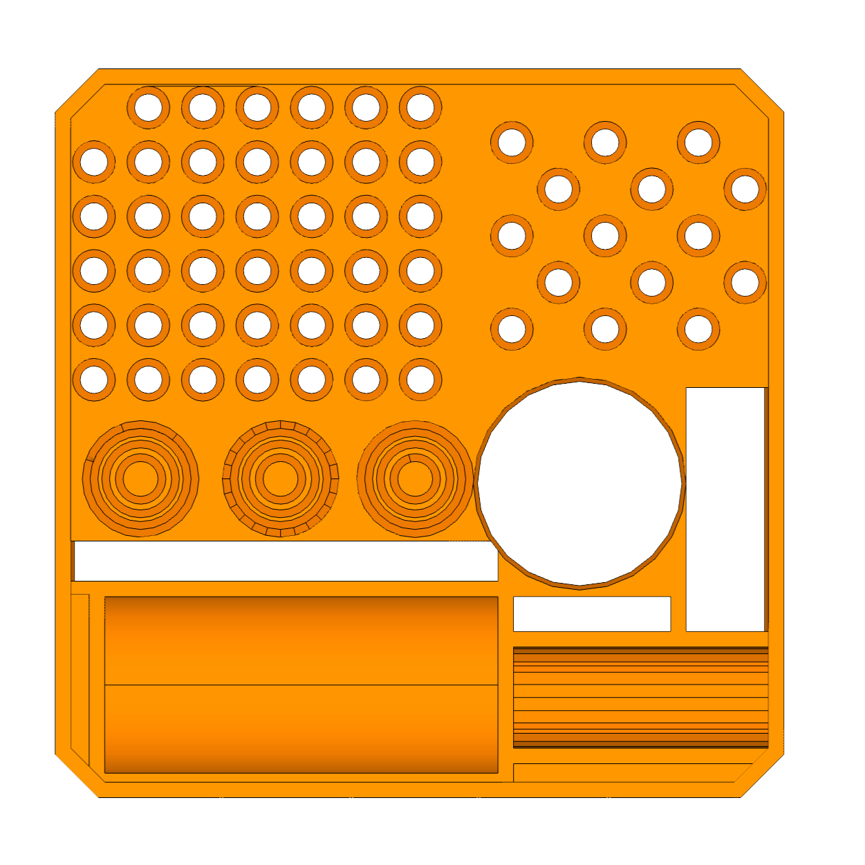 MultiBoard Bin Dremel Bit Storage by user_29903355 - MakerWorld