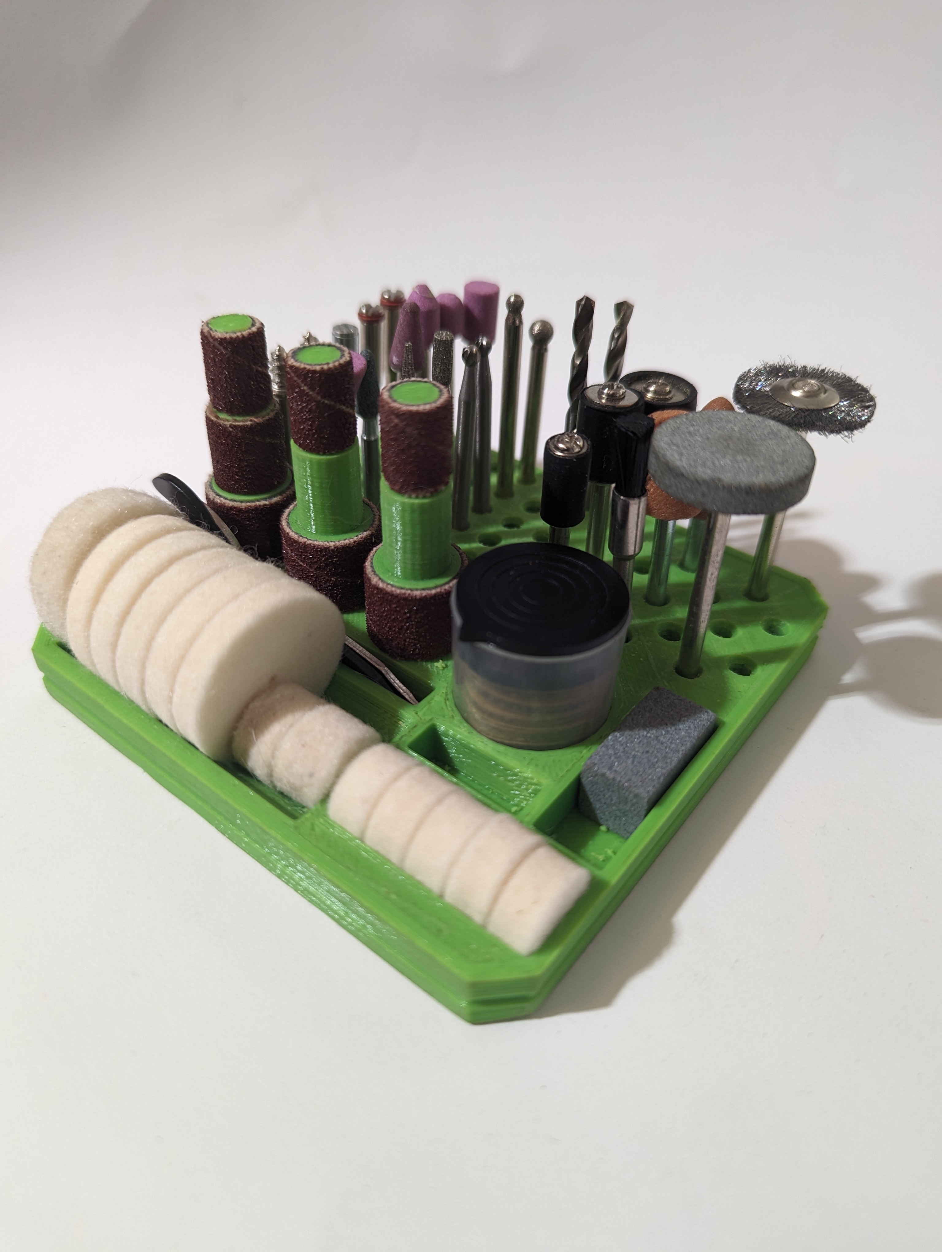 MultiBoard Bin Dremel Bit Storage by user_29903355 - MakerWorld