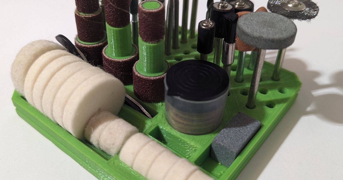 MultiBoard Bin Dremel Bit Storage by Dominick LeBlanc | Download free ...