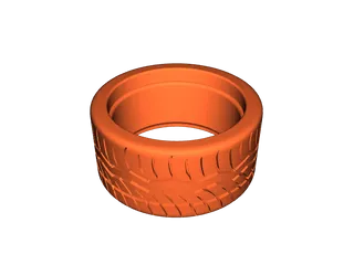 Wheel Extruder Knob w/Tire by leonnosyt | Download free STL model ...