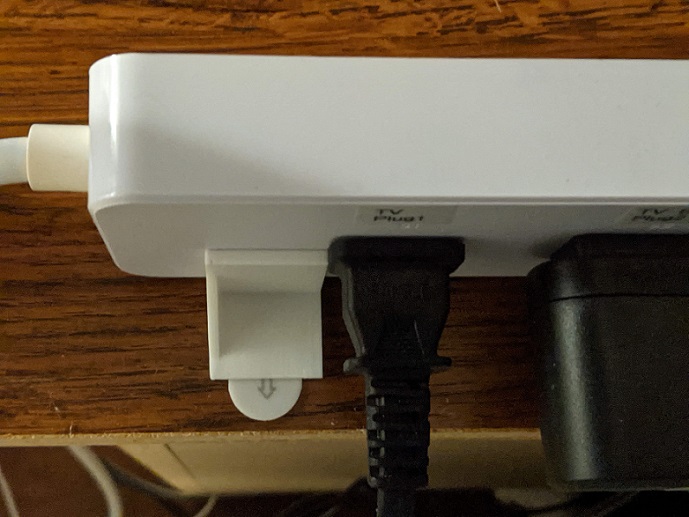 Power Strip Edge Stand CS Brackets by CPS_Systems | Download free STL ...
