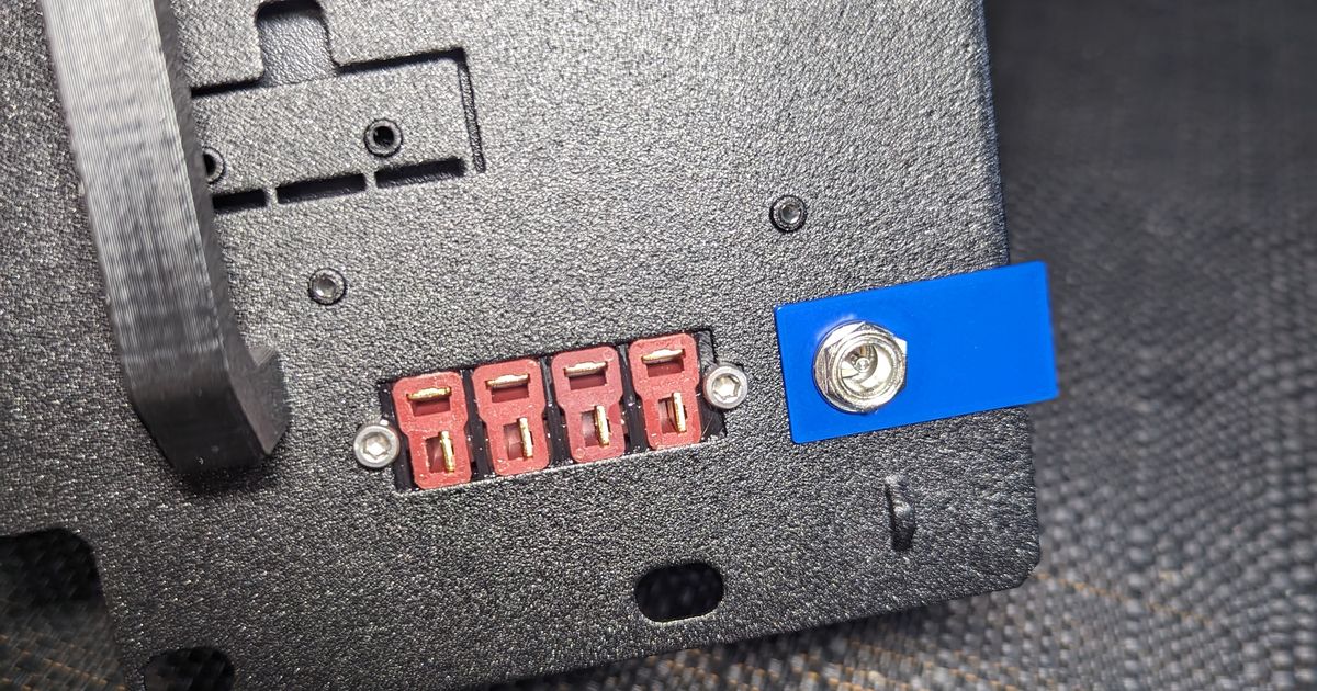 Prusa Enclosure PSU Plug by ZeroCircle | Download free STL model ...