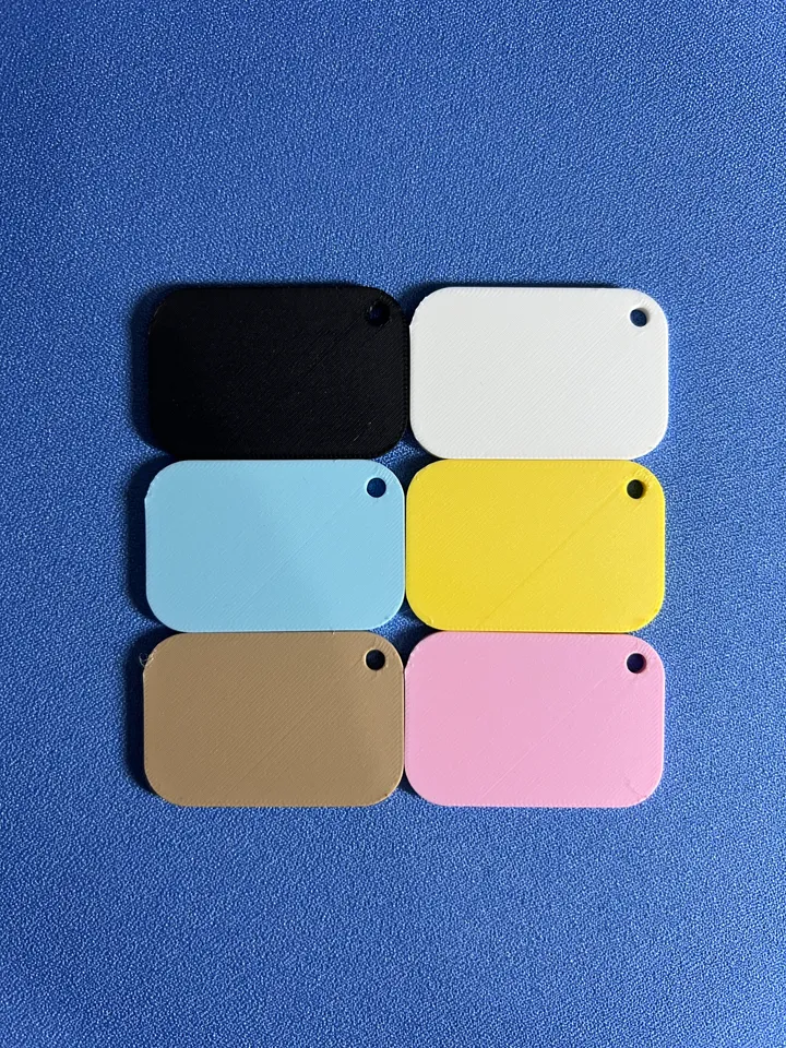 Matte Overture PLA swatches by MIND2MAKE | Download free STL model ...