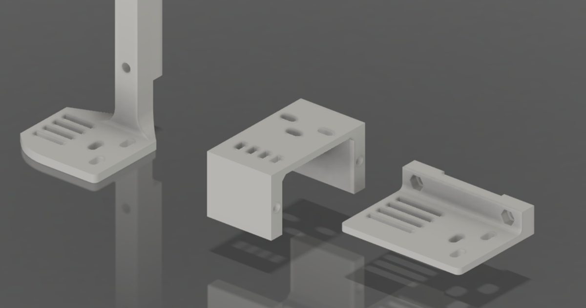 Drag chain mount update for OpenBuilds Workbee CNC and 18x37 Chain by ...