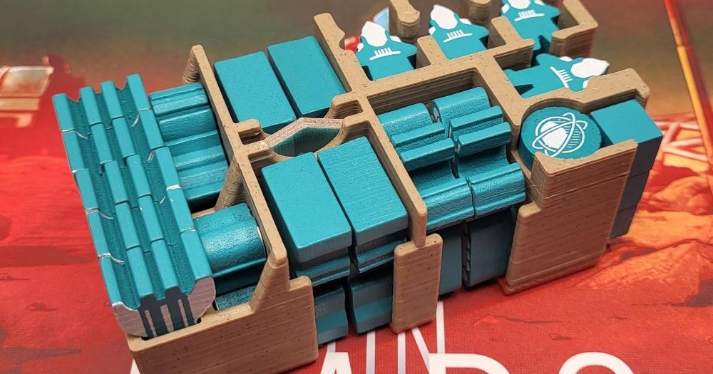 On Mars: Player Token Storage Caddy by Spinodal_Zeugma | Download free ...