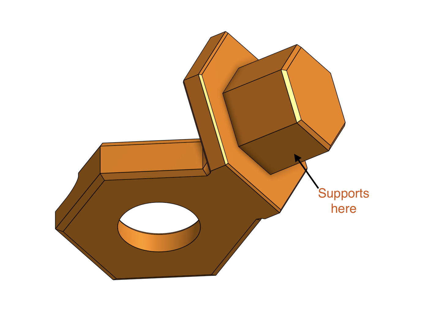 TS100 Handle + Honeycomb Holder by str470s | Download free STL model ...